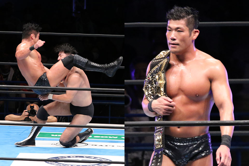 7/27【新日本】成田大奮闘も…SANADAが無敗死守 「清宮が頭一つ抜けてる」…|プロレス格闘技DX