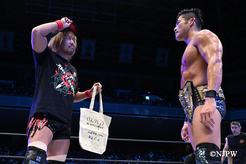 10/9【新日本】SANADAが師・武藤眼前でIWGP王座V4 内藤迎撃へ「東京ドームまでますますば…|プロレス格闘技DX