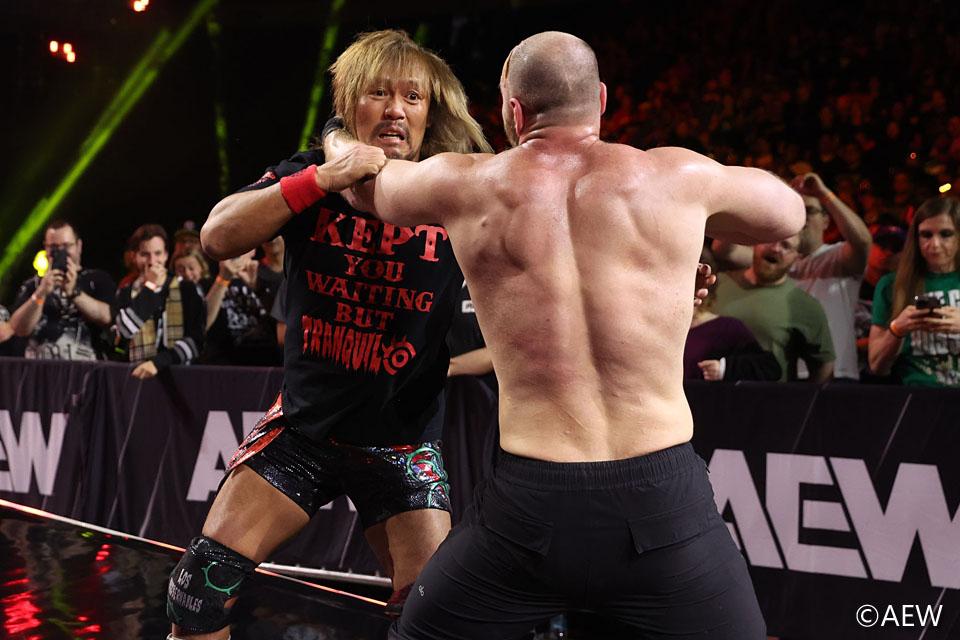 6/27【AEW】内藤がIWGP世界ヘビー戦へモクスリーと乱闘、鷹木はオーエン・トーナメント1回戦へ…|プロレス格闘技DX