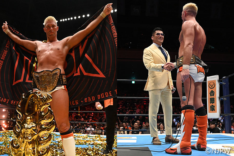 10/14【新日本】ザックが悲願のIWGP世界ヘビー初戴冠 10・20ロンドン凱旋でSANADA迎撃…|プロレス格闘技DX