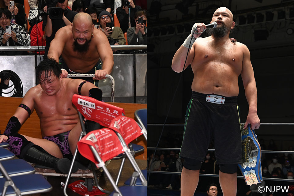 12/22【新日本】オーカーンがタイチと激闘ドローでKOPW封印宣言、1・4ドームへIWGP挑戦権争…|プロレス格闘技DX