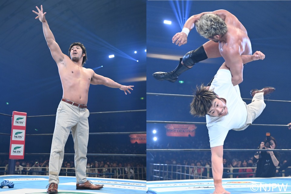 2/11【新日本】タイチ救出に上村が電撃登場 SANADAに宣戦布告「俺の踏み台になれ」…|プロレス格闘技DX