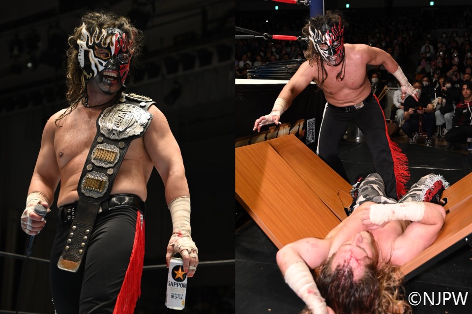 4/4【新日本】死闘ノーDQ戦…傷だらけのデスペがコナーズ振り切りIWGPジュニアV4 テンプラリオ…|プロレス格闘技DX