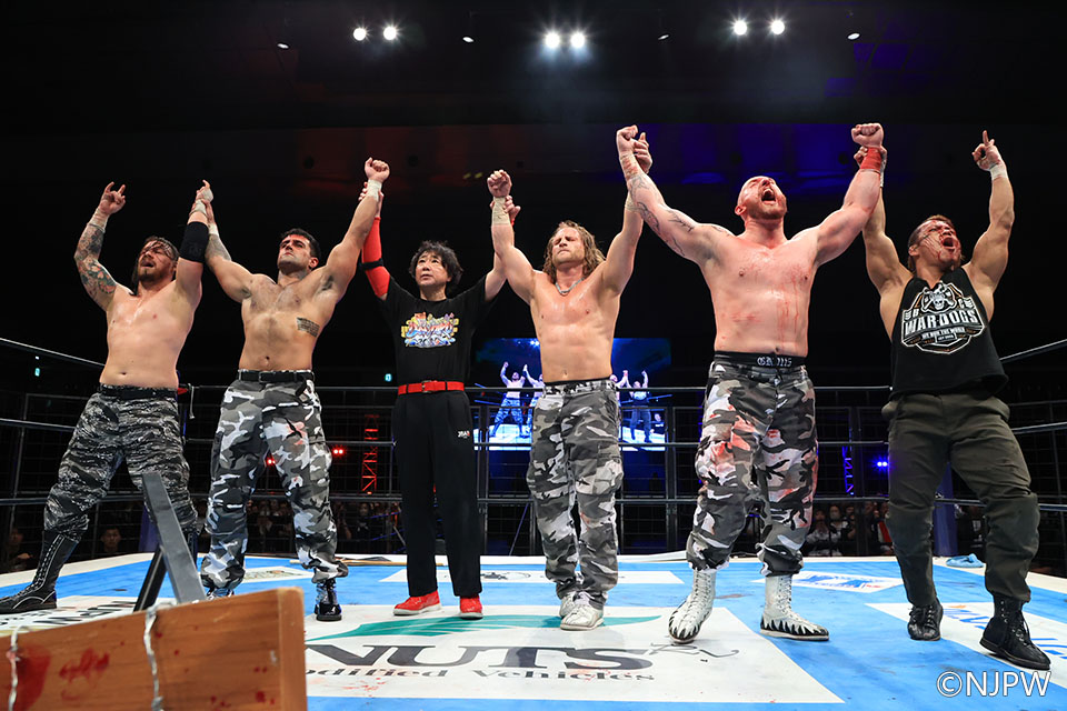 5/3【新日本】WAR DOGSが死闘金網全面対決制す 敗戦H.O.TはBULLET CLUB追放…|プロレス格闘技DX