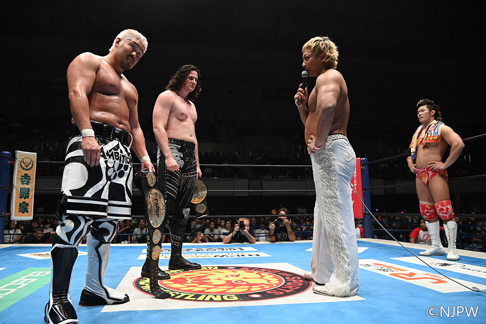 9/28【新日本】K.O.Bが石井&タイチ粉砕でIWGPタッグ一発奪取 海野&上村が名乗り「ケンカを…|プロレス格闘技DX